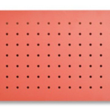 Простая металлическая прямоугольная перфорированная панель для хранения в скандинавском стиле без сверления для стен в гостиной и спальне