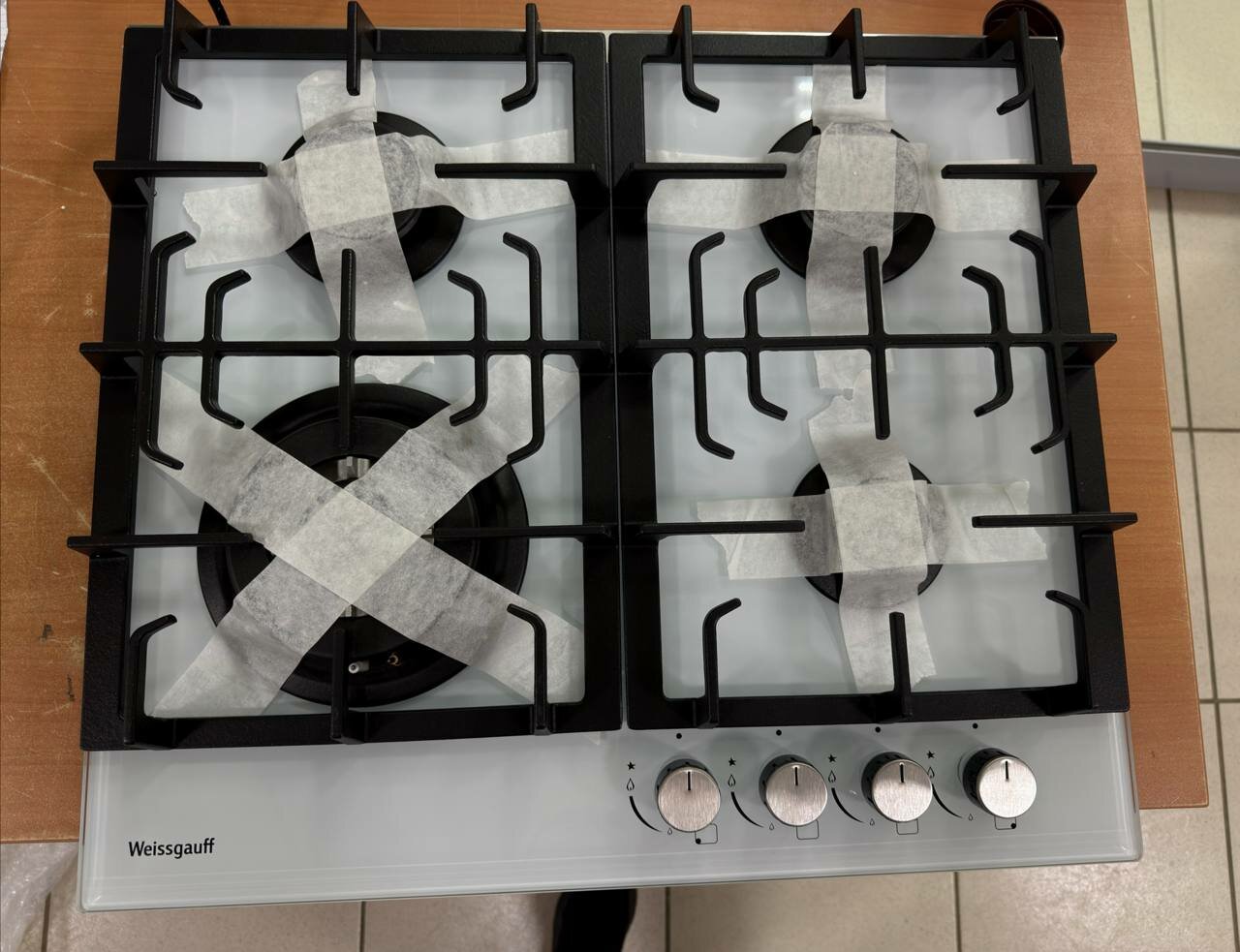 Газовая варочная панель Weissgauff HGG 641 WV