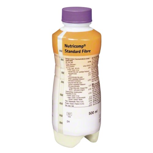 BBraun Nutricomp Standard Fiber Энтеральное питание Нутрикомп Файбер ликвид 500 мл