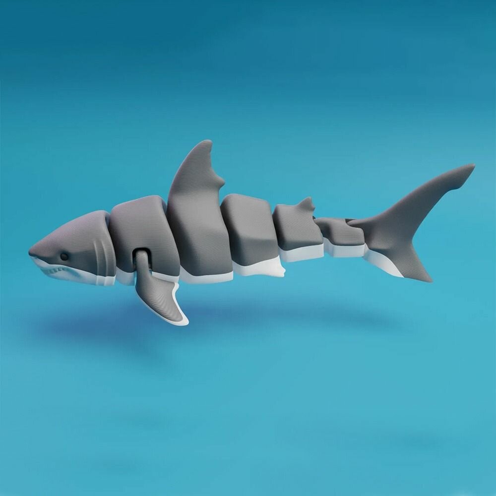 3D-печатные статуи морских животных касатка, белуха, большая белая акула, тюлень, китовая акула для украшения помещений и улицы