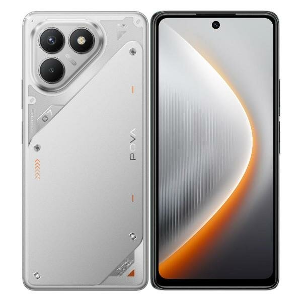 Смартфон Tecno POVA 7 Neo 8/128GB Silver