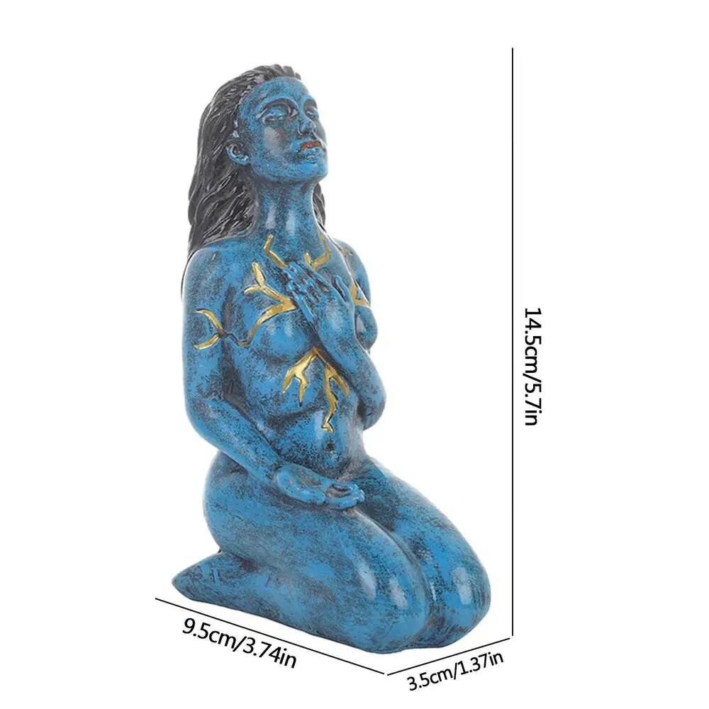 Самое любовь, формирующие статуи богини духа, скульптура из смолы, целебная богиня, портретные поделки для украшения домашнего офиса