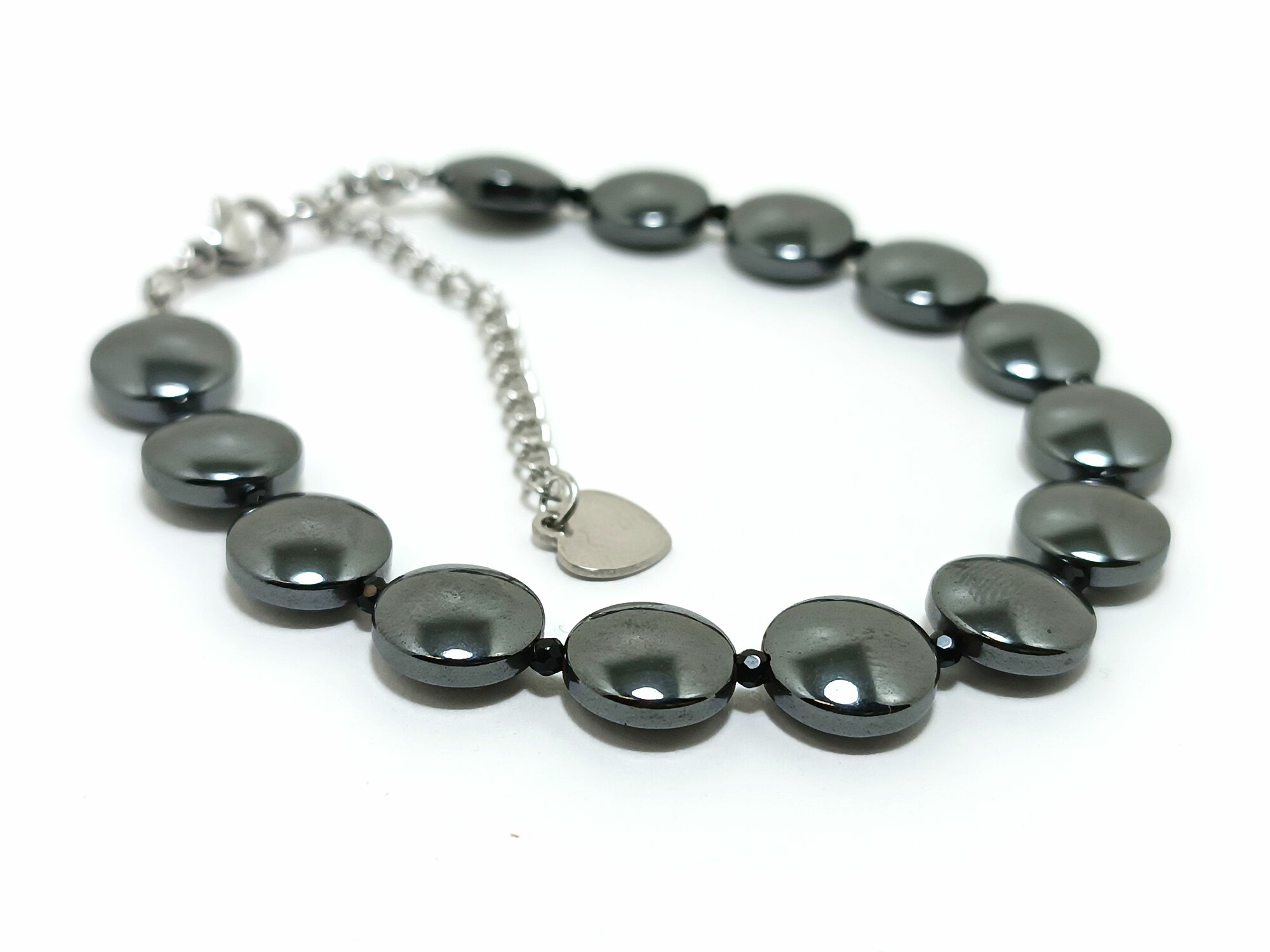 Браслет, гематит