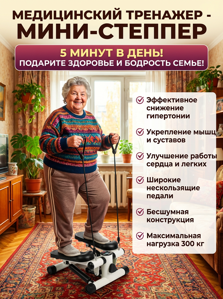 Велотренажер для ног для реабилитации электрический