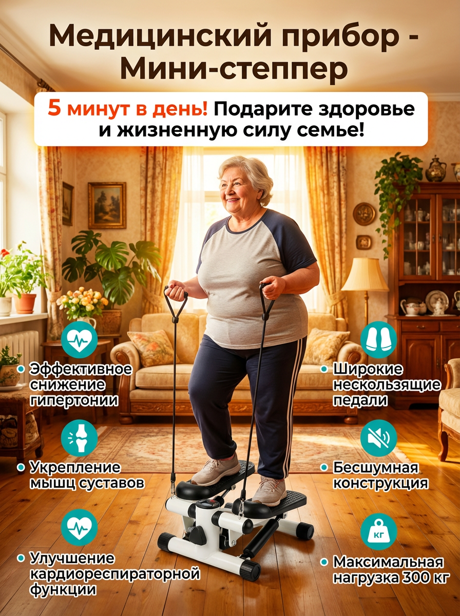 Велотренажер для ног для реабилитации электрический