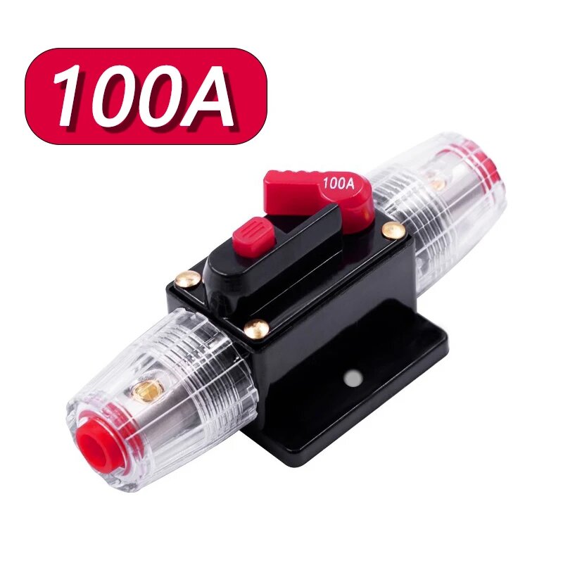 Водонепроницаемый термостойкий автомобильный предохранитель, автоматический выключатель Type A-100A