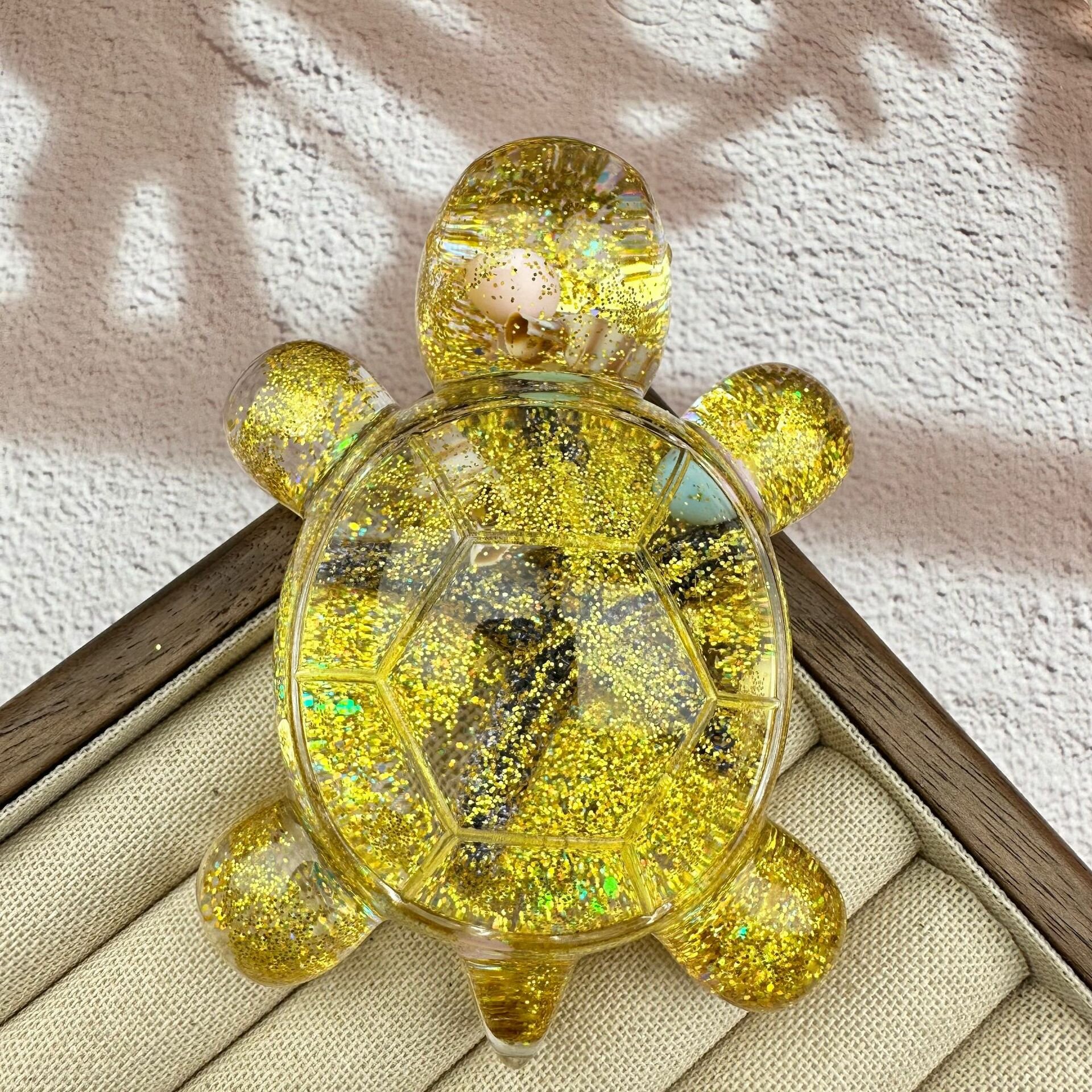 Светящаяся взрывная бусина, модель песка, морская звезда, черепаха, популярный товар на TikTok, большой размер, декор для автомобиля и офиса, DIY игрушка