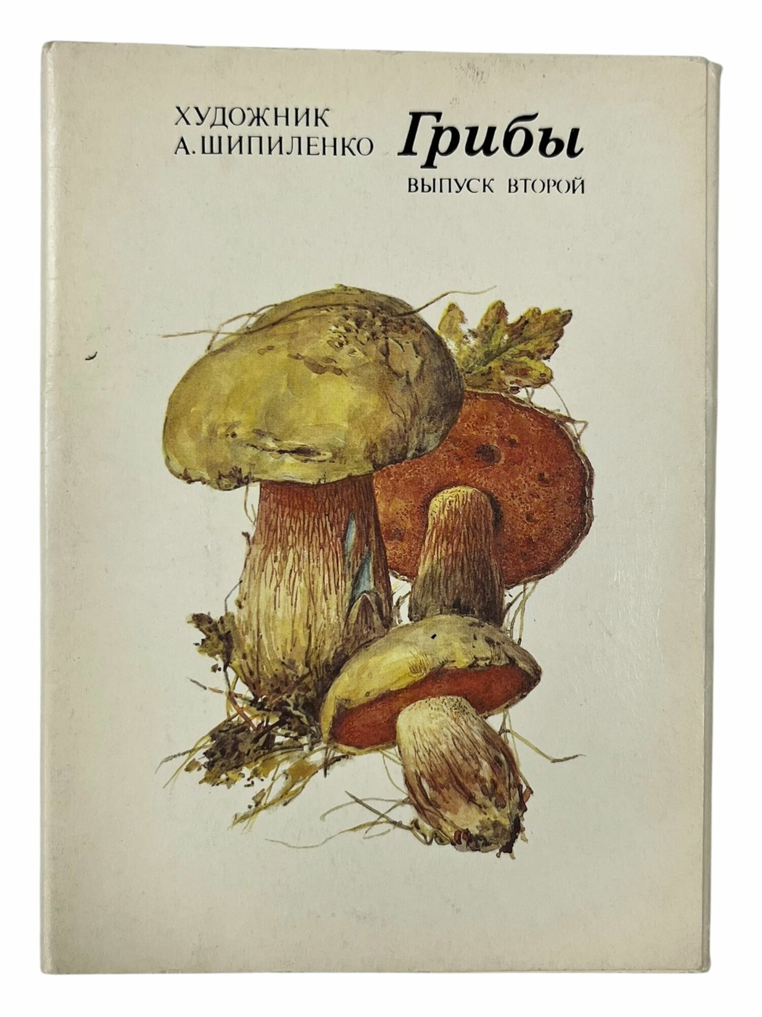 Советский набор открыток, Грибы. Сделано в СССР