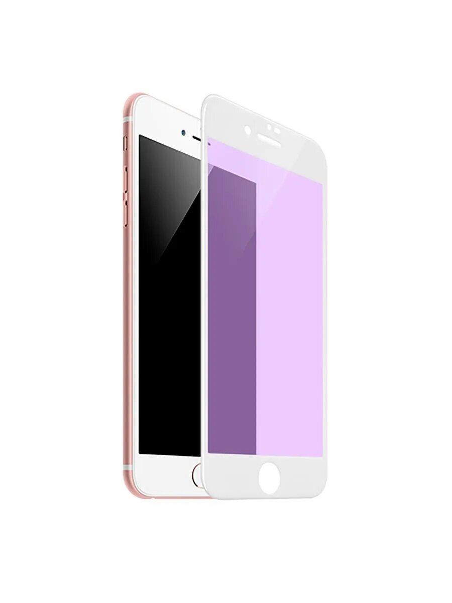 Защитное стекло Hoco A4 для iPhone7/8, "Анти-луч", цвет белый