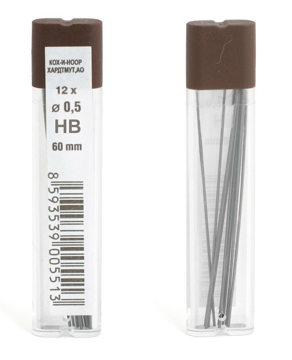 Грифели 0,5 мм HB, Koh-i-Noor