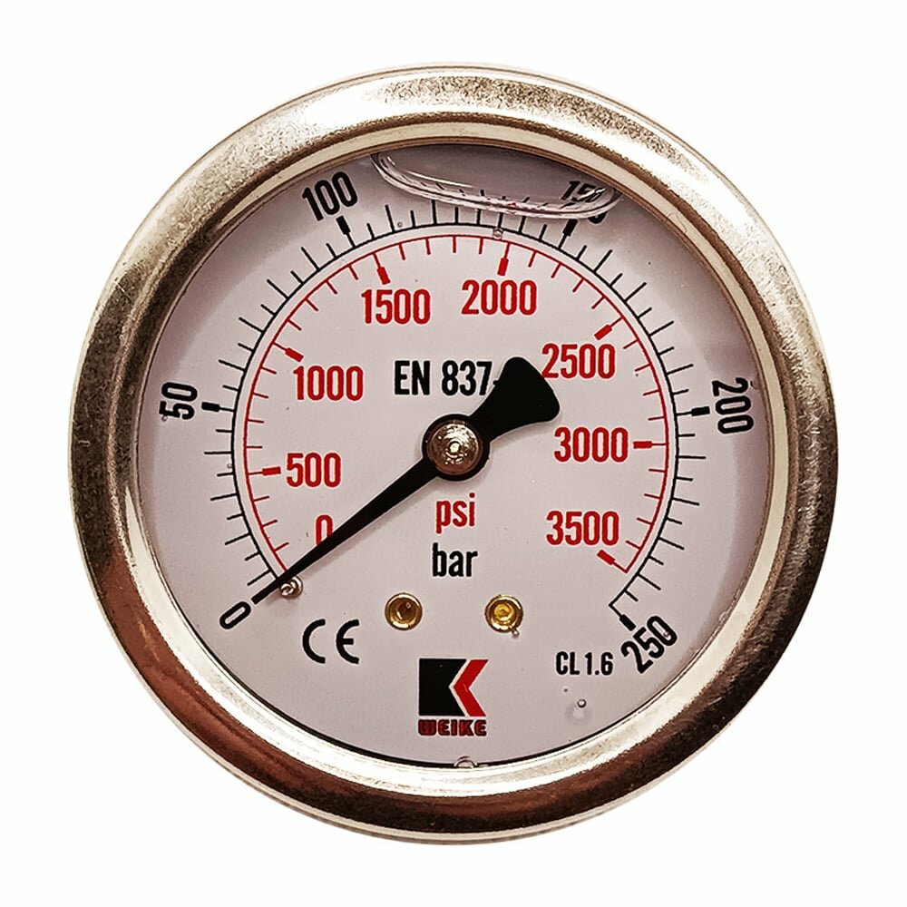 Осевой глицериновый гидравлический виброустойчивый манометр аркаим WKP1007