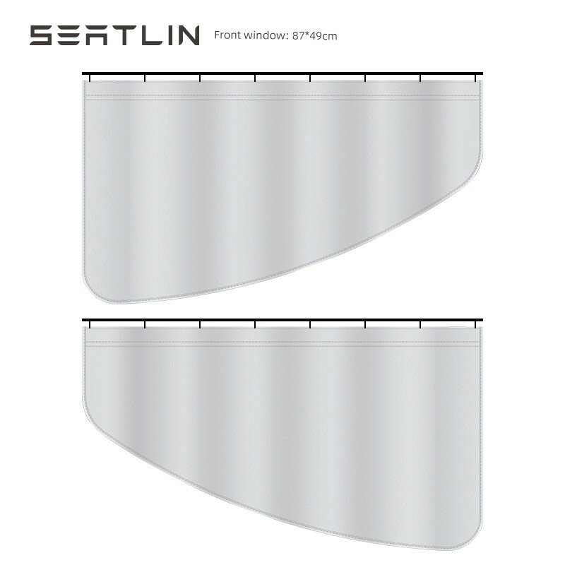 Солнцезащитная шторка для автомобиля со встроенной направляющей, специальная шторка для защиты от солнца и