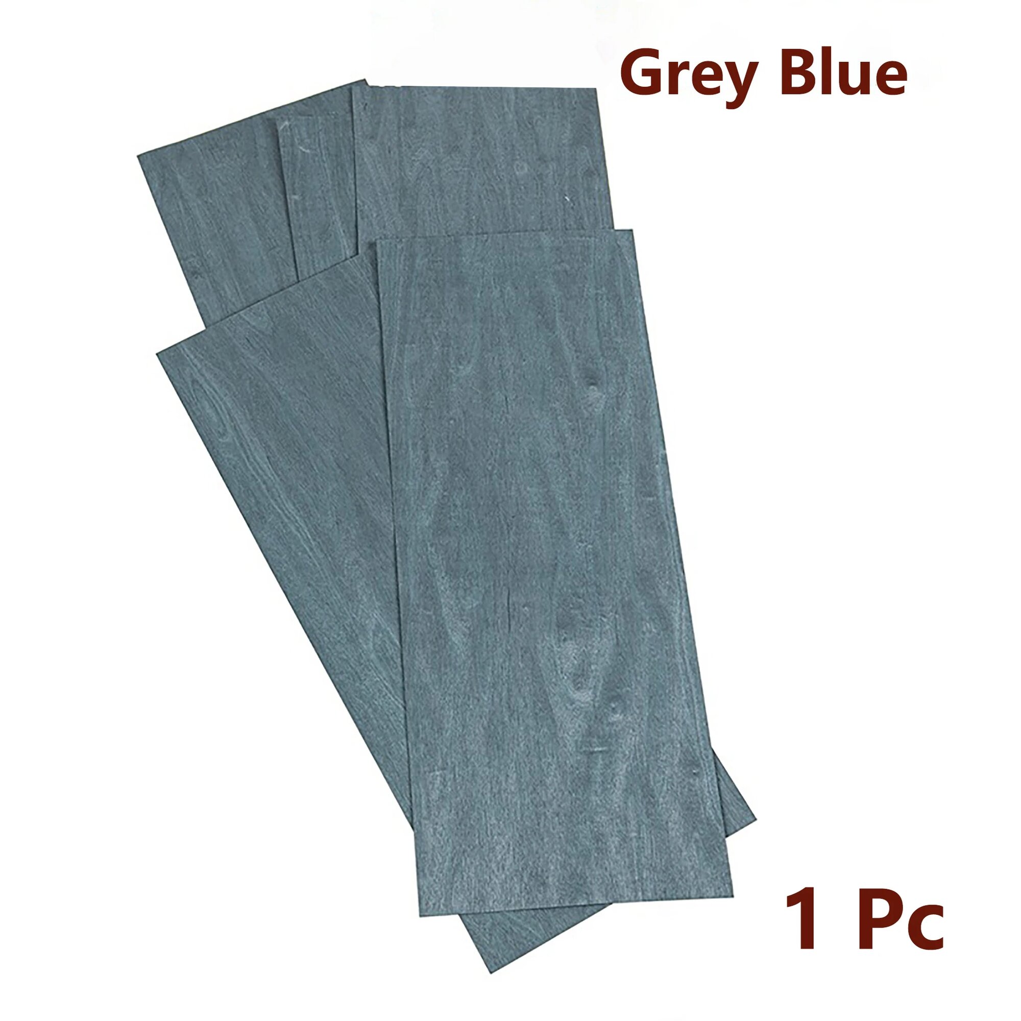 Натурально окрашенный кленовый шпон Серый, Grey Blue