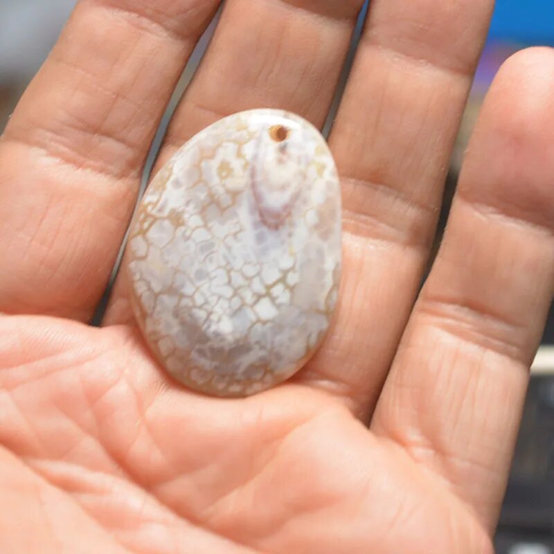 Оптовая продажа: подвески из натурального камня, полосатый агат 20-60 мм, для создания украшений 016