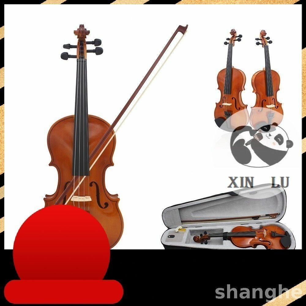 Скрипка из цельного дерева студенты, дети, начинающие, взрослые играют на скрипке 4/4