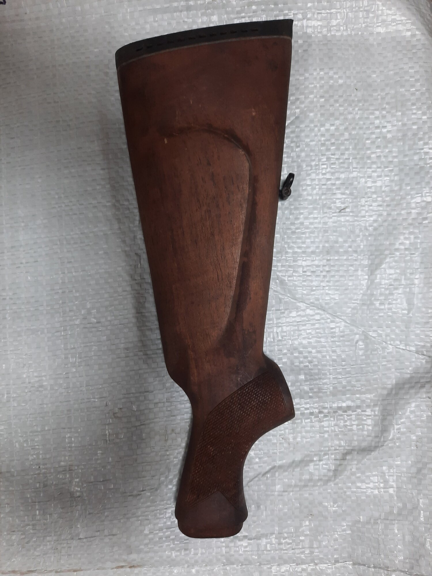 Приклад б/у на гладкоствольное ружьё МЦ-21-12, орех, окрашенный