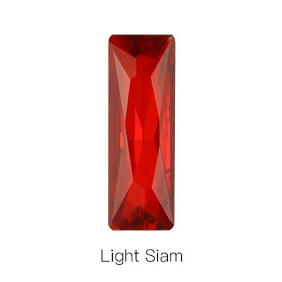 Стразы 5x10mm Light Siam, красные