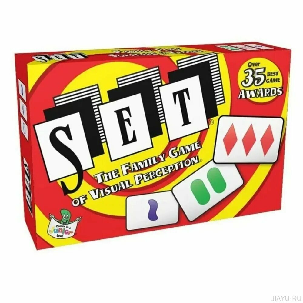 Карточная головоломка на внимательность и быстроту реакции