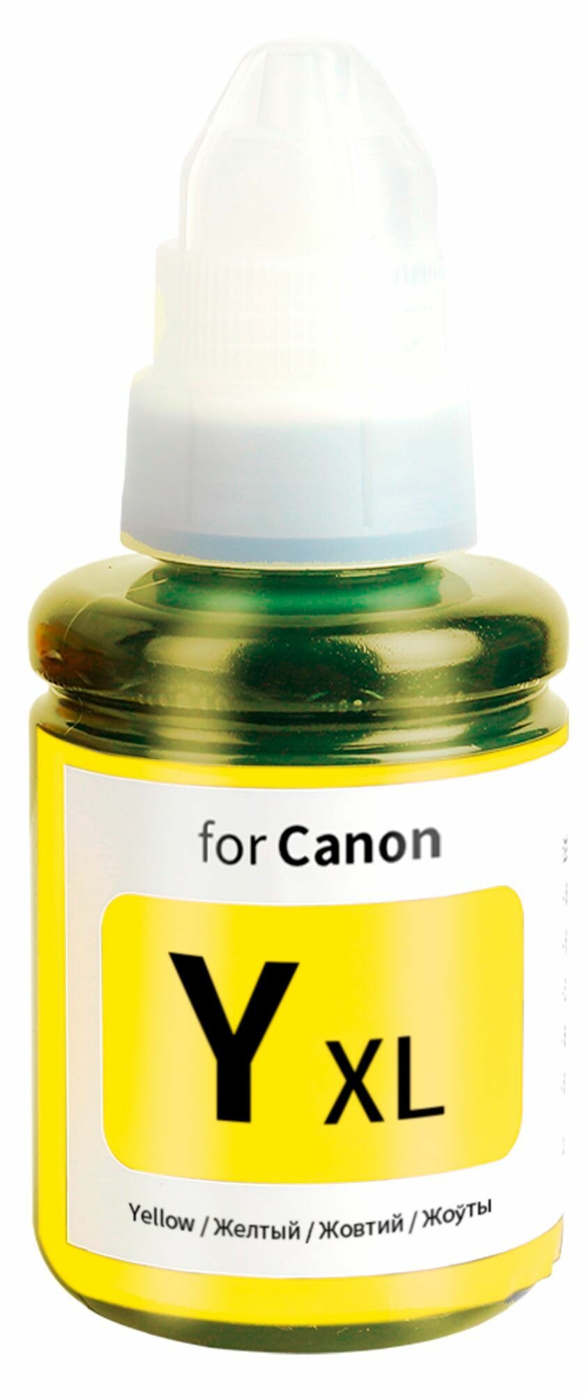 Чернила для Canon универсальные водорастворимые, Желтый, 70 мл.