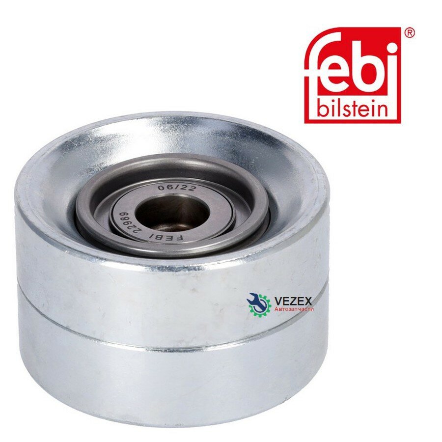 FEBI 22989 ролик натяжителя ремня! 80x10x48 \MB EVOBUS