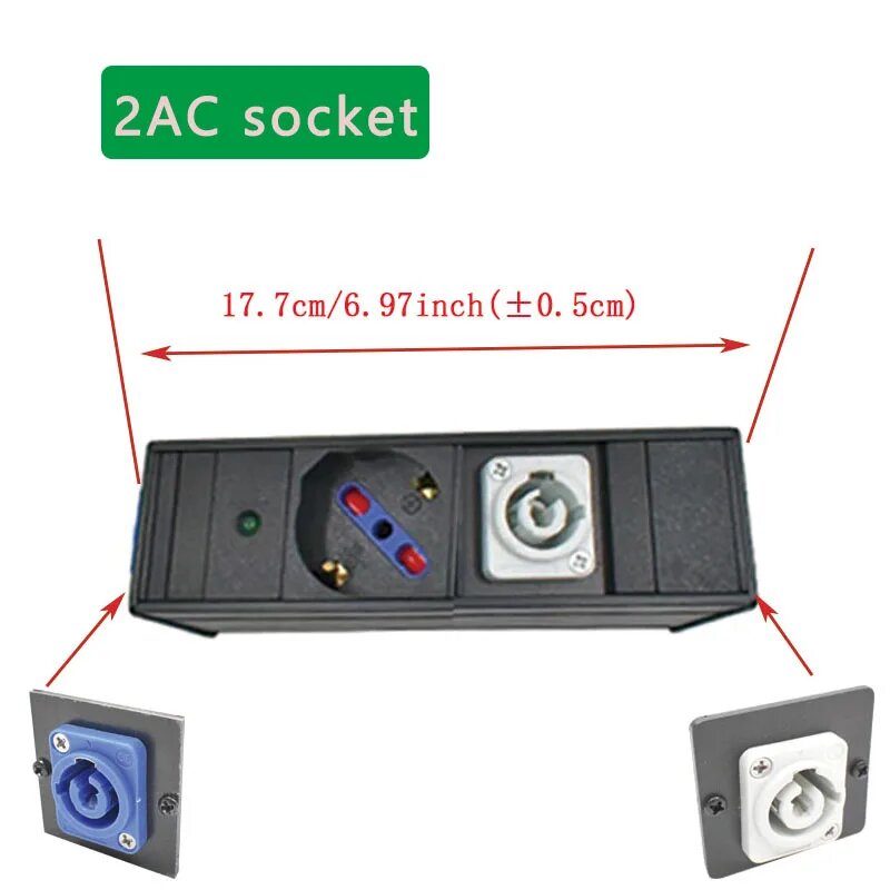 Strider Rui Авиационная розетка 1-13AC 2AC SOCKET