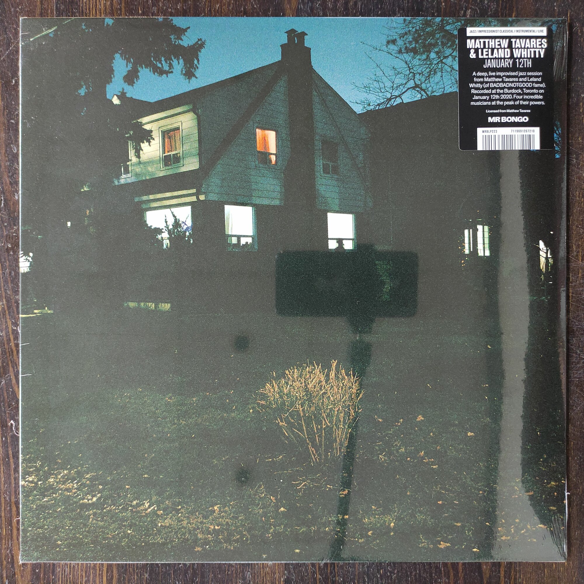 Пластинка Matthew A. Tavares + Leland Whitty - January 12th (UK/2020)