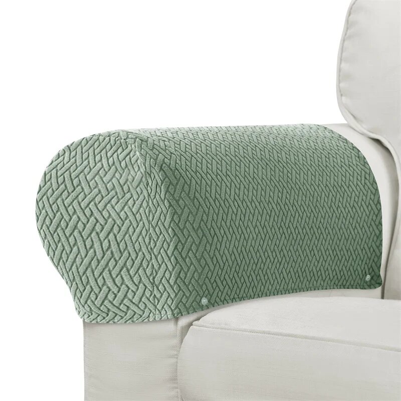 Чехлы на подлокотники WANERQU, 2 шт, полиэстер Зеленый, 2PC Green Arm Cover