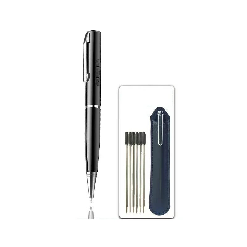 DIXSG Цифровой диктофон-ручка 128 ГБ Black with 64G