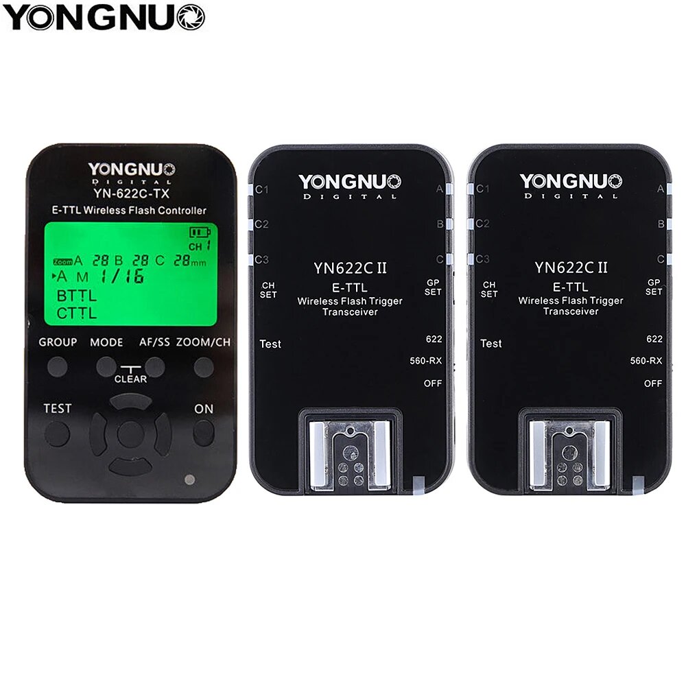 YONGNUO YN622C E-TTL беспроводной триггер комплект