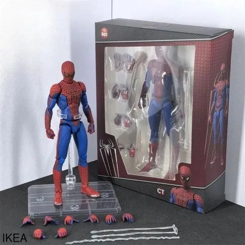 CT MAFEX001 Удивительный Человек-паук Эндрю Гарфилд Действующая фигурка Коллекционная модель игрушки