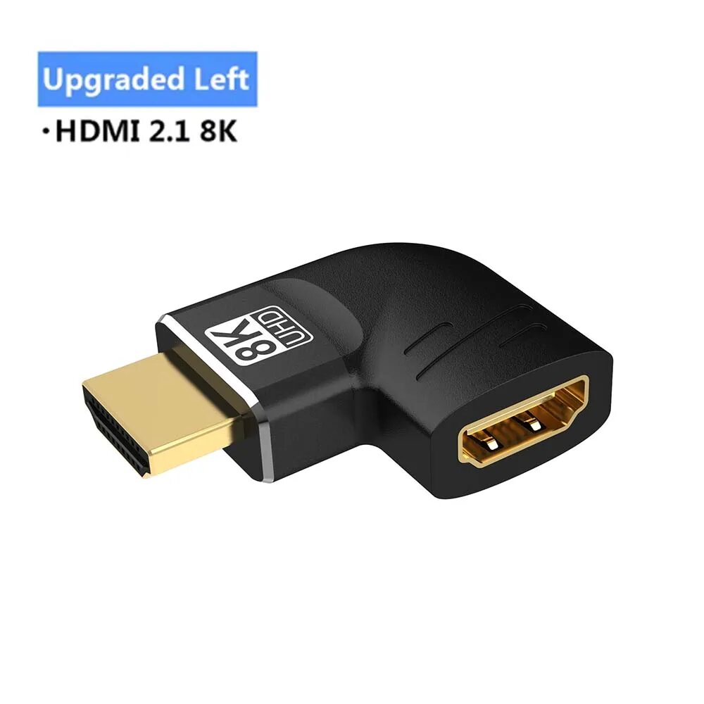 Угловой HDMI 2.1 8K 60Гц, черный 8K-CW270