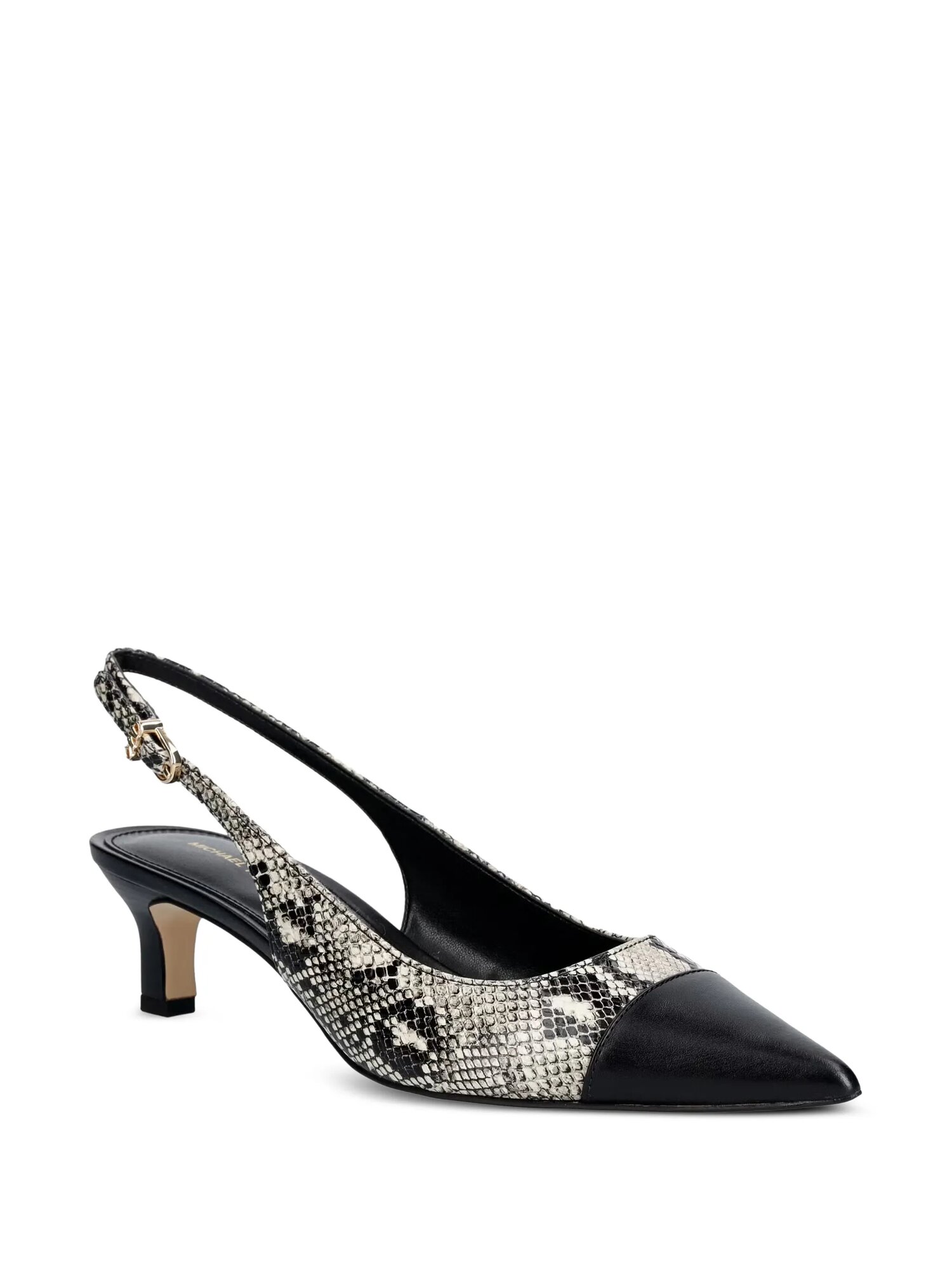 Туфли Michael Michael Kors Amara snake-effect pointed-toe pumps, размер 6 US — фото 1