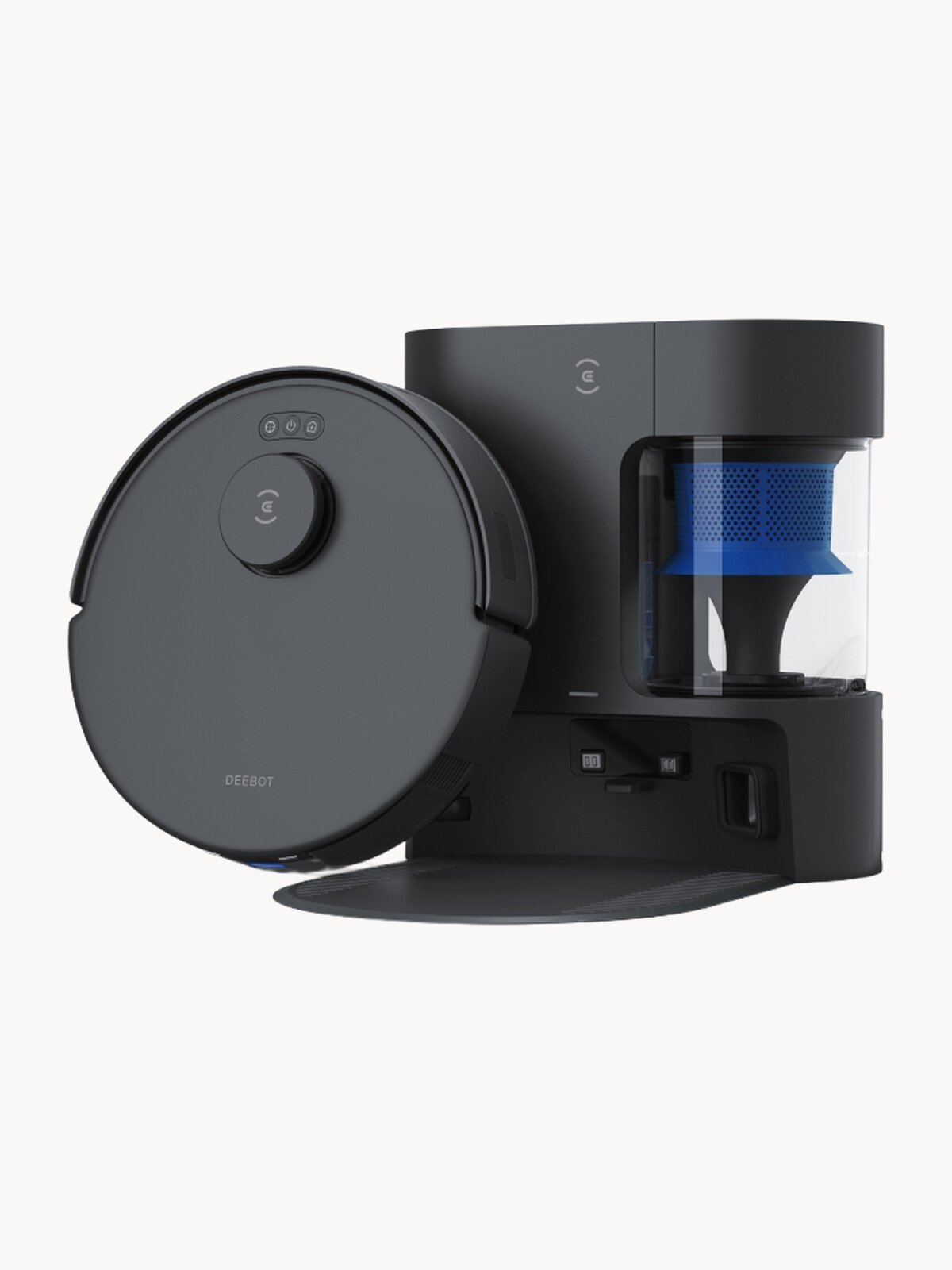 Робот-пылесос ECOVACS DEEBOT N20 PRO PLUS, 8000 Па, 5200 мАч, черный