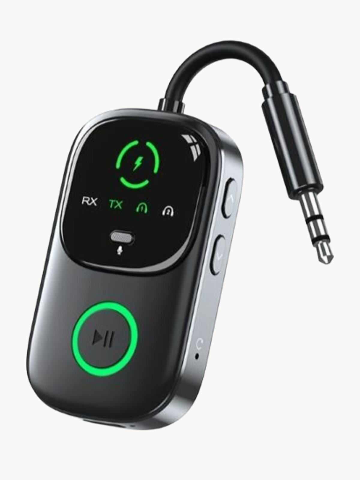 Адаптер Bluetooth 5.4 аудио приёмник / передатчик 2 пары наушников