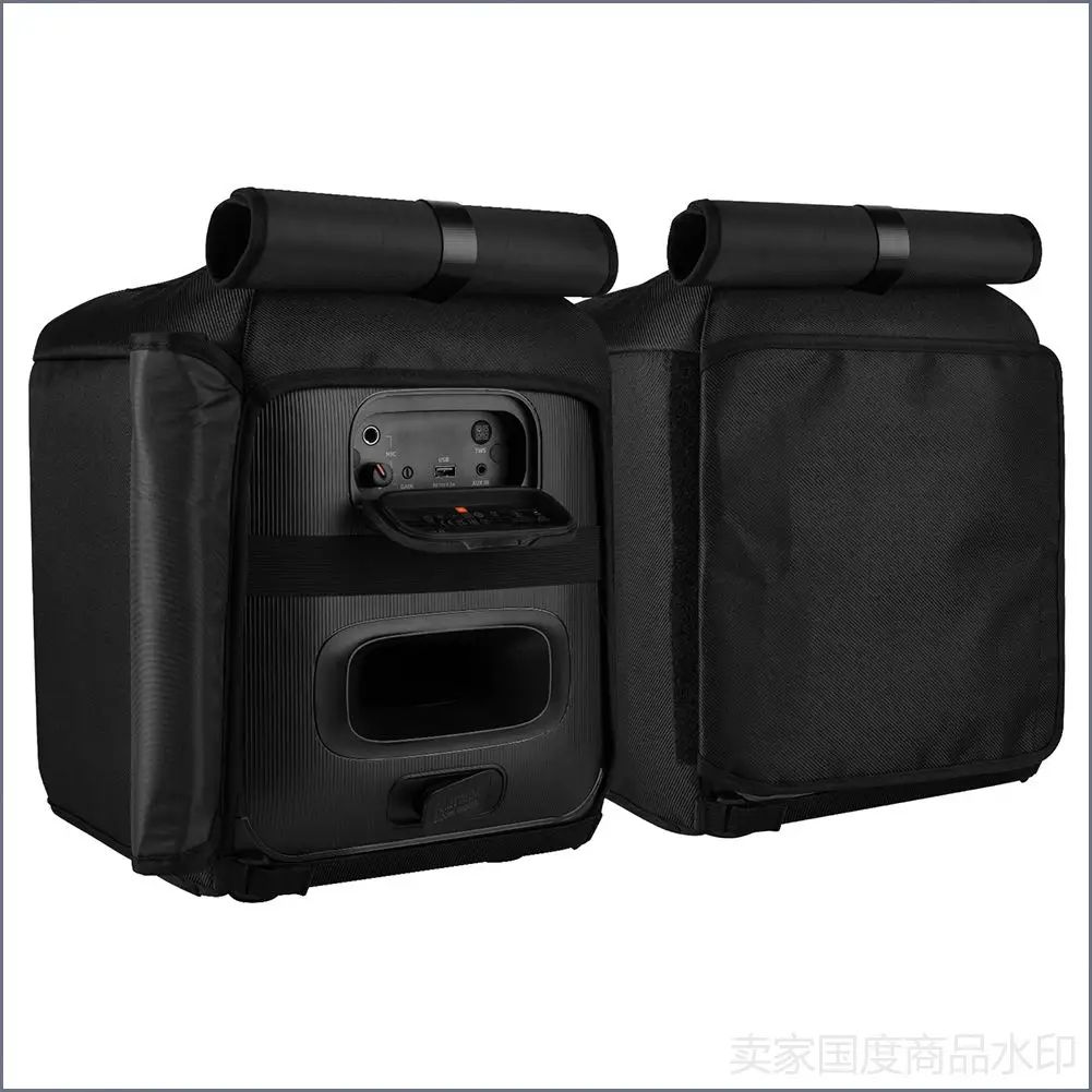 Чехол для акустической системы JBL PartyBox Encore Essential, чёрный, из нейлона, с сетчатой передней панелью