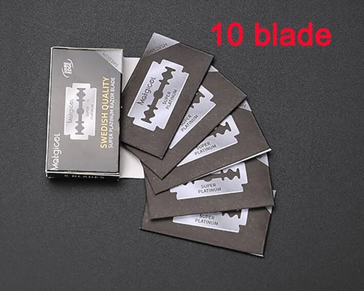 Лезвия для бритвы из нержавеющей стали 20 шт. y443- 10pcs