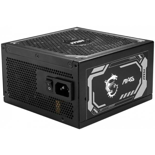 Блок питания MSI MAG A1250GL Gen.5, 1250Вт, 80 PLUS GOLD, 135мм, черный, retail (306-7zp9a11-ce0)