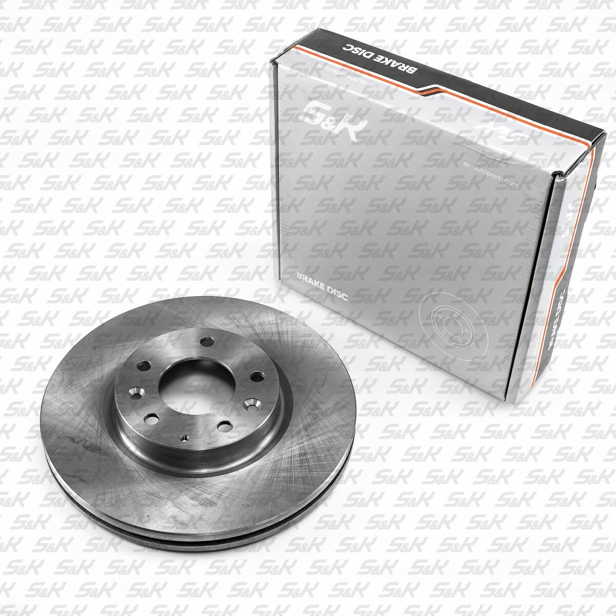 Диск тормозной передний вентилируемый для Мазда 6 (GH) 2007- Mazda Артикул SKBD1062 производителя S&K