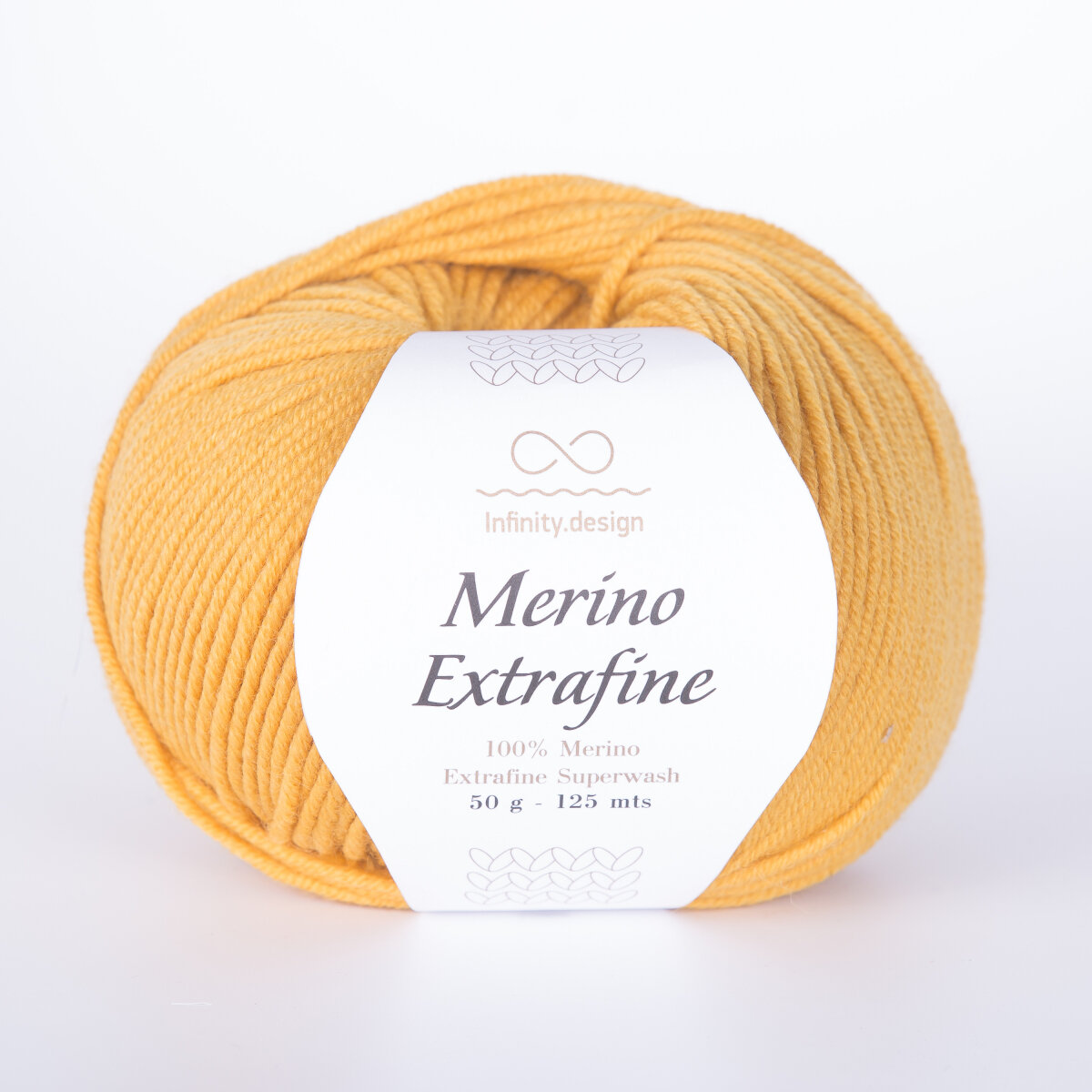 Пряжа для вязания Infinity Design Merino Extrafine (2015 Corn Yellow) 4 мотка
