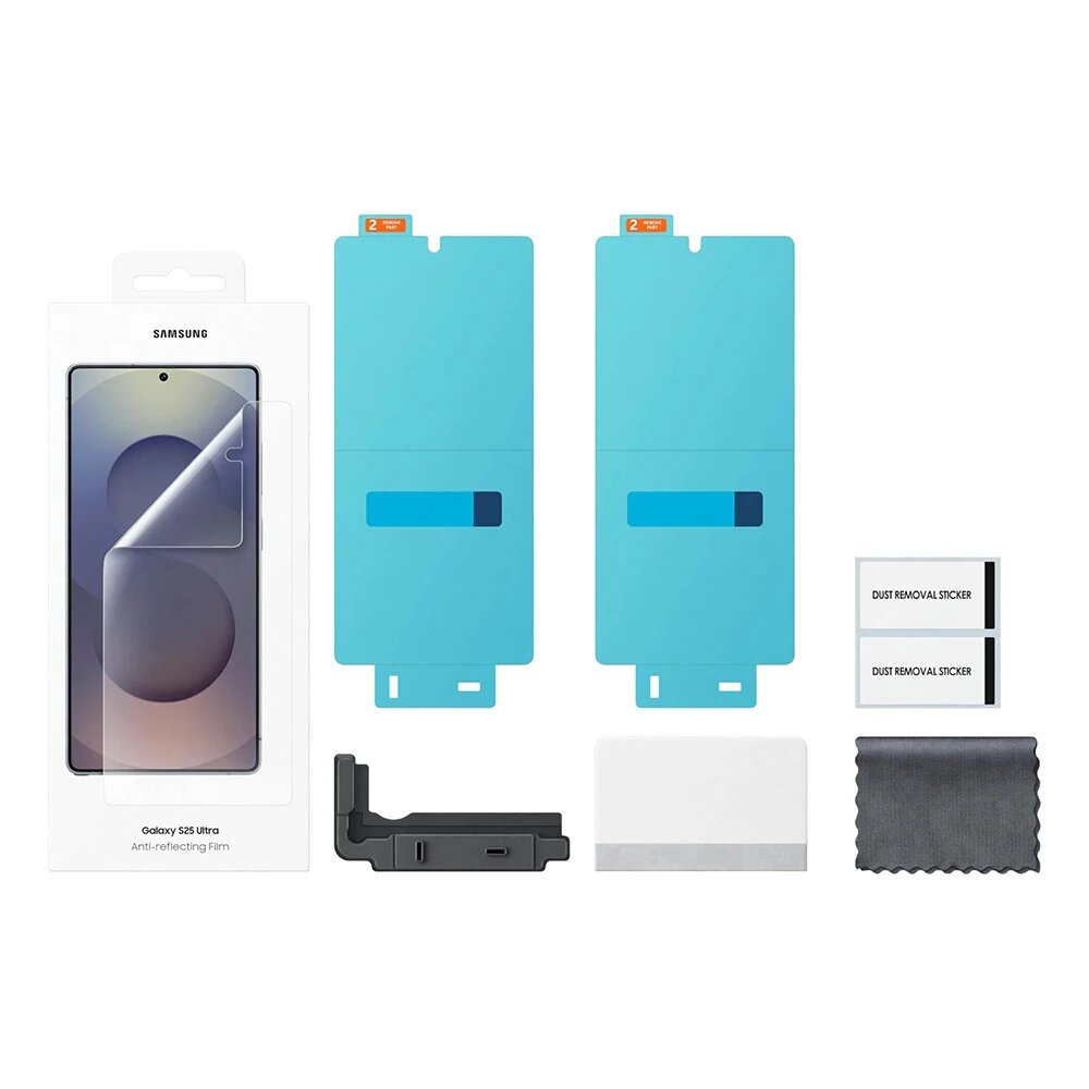 Оригинальная защитная пленка для экрана Samsung Galaxy S25 Ultra с антибликовым покрытием, подлинная EF-US938CTEGUS