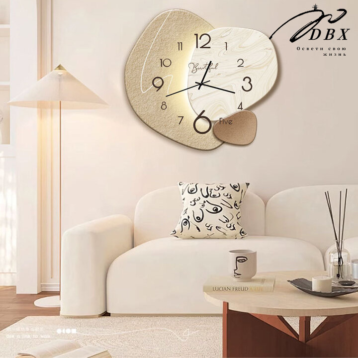 Настенные часы "Ши Гуан", 39 см х 38 см