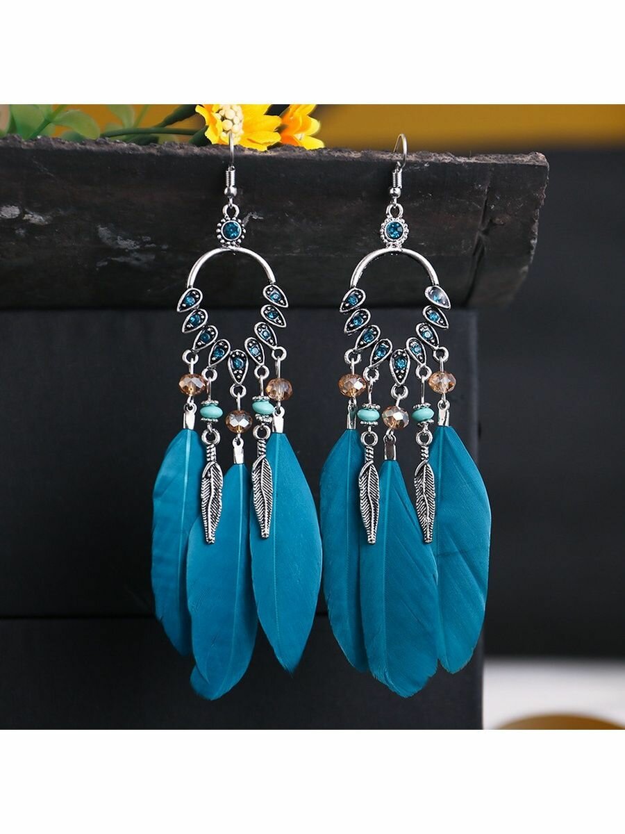 Серьги, дерево