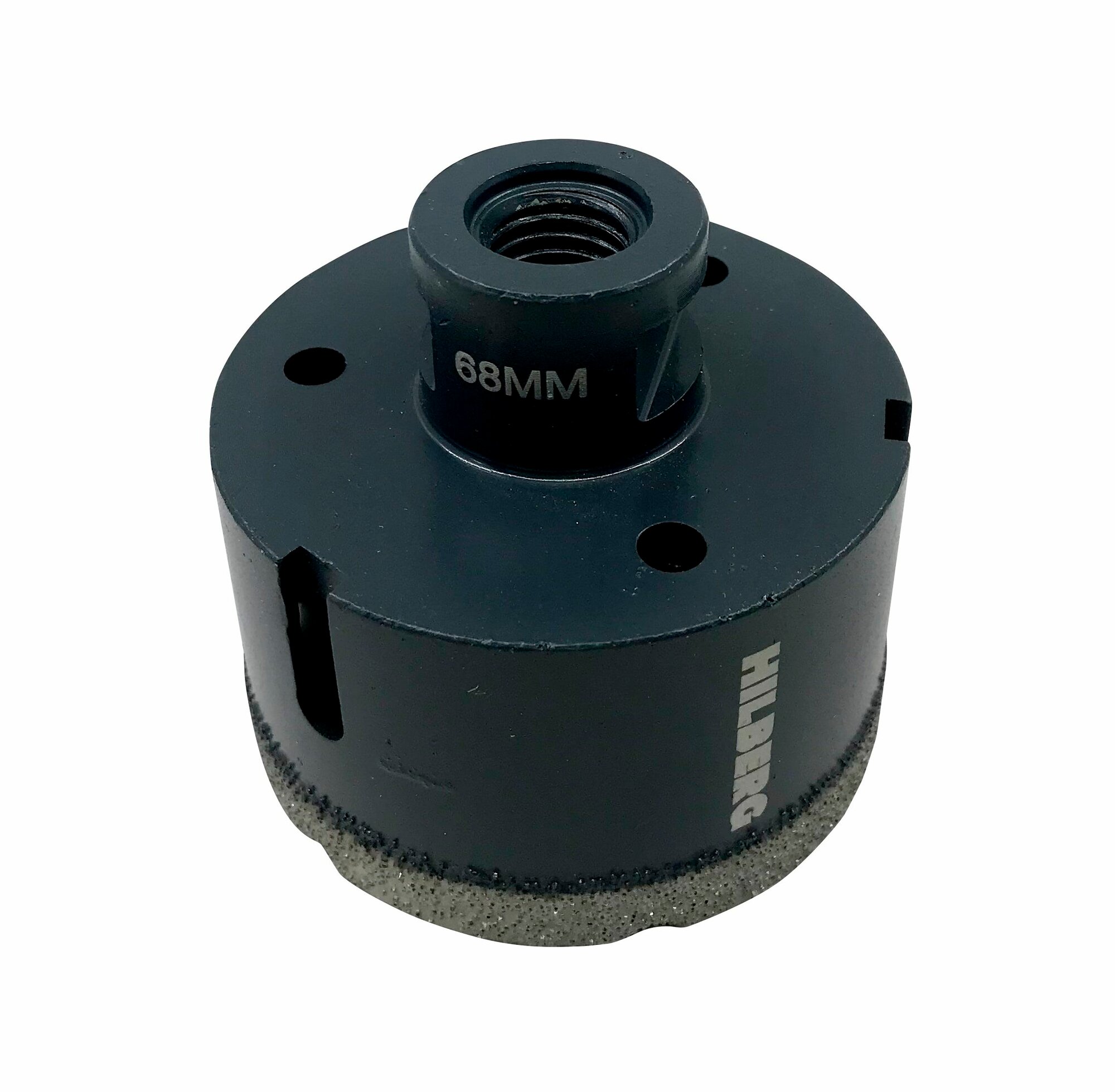 Сверло корончатое алмазное Hilberg Super Hard вакуумного спечения М14 для гранита, мрамора, керамогранита