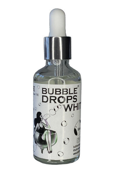 Пенообразователь для коктейлей, пищевой Bubble Drops WHITE 50 мл