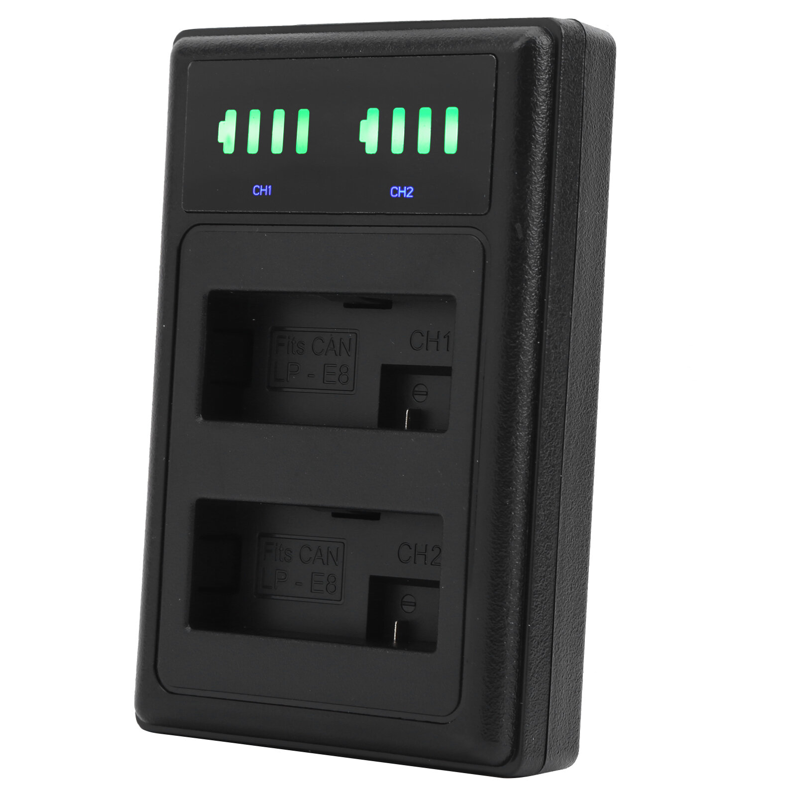 Двойная Зарядная Станция: LCD Дисплей 65g Зарядка Двух LP-E8 Одновременно - Портативный Быстрый Зарядник С Micro/Type-C Для Наружной Фотографии