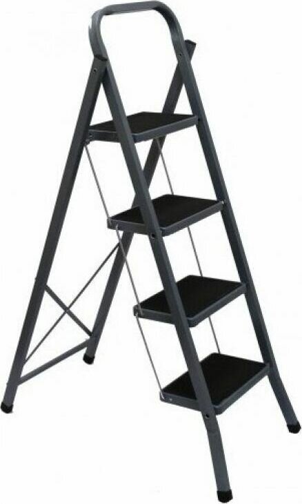 Стремянка Zalger 9910-4 Jet Black