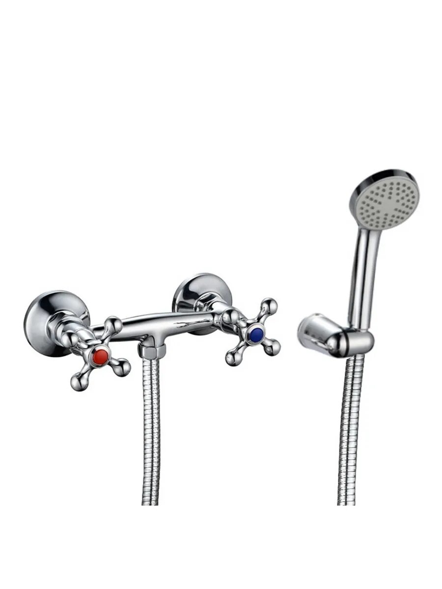 Смеситель для душа с шлангом и лейкой