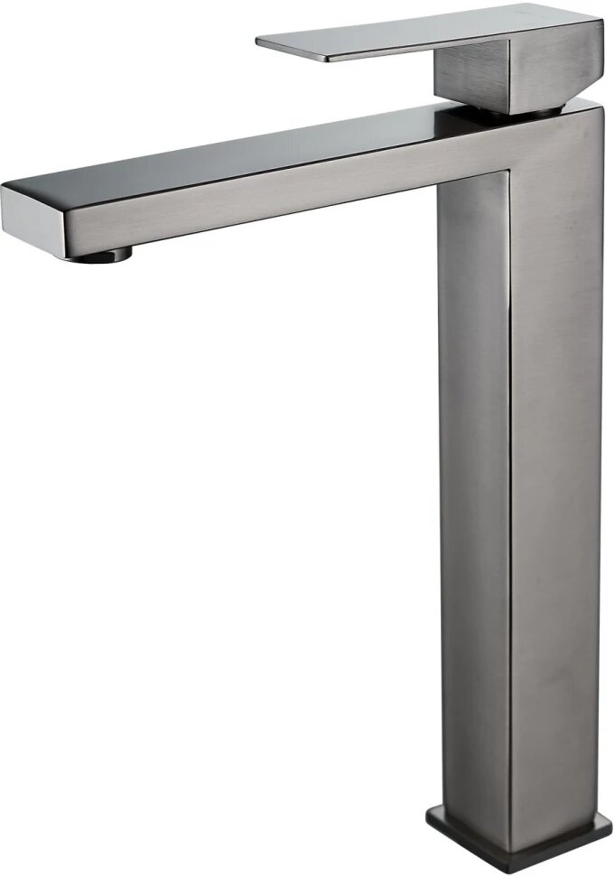 Смеситель для раковины Shevanik S7011T оружейная сталь