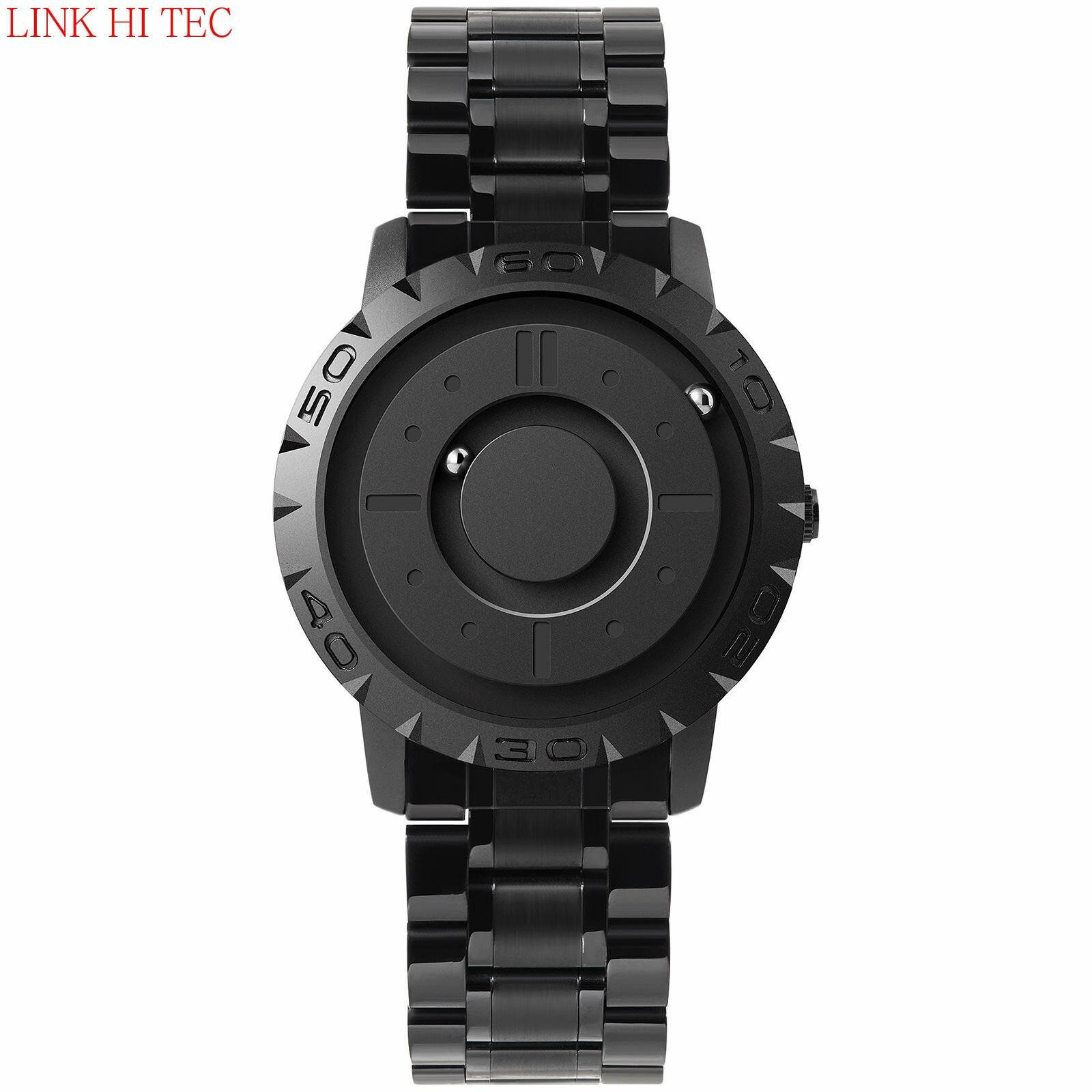 Ретро магнитные кварцевые часы 40mm-E030