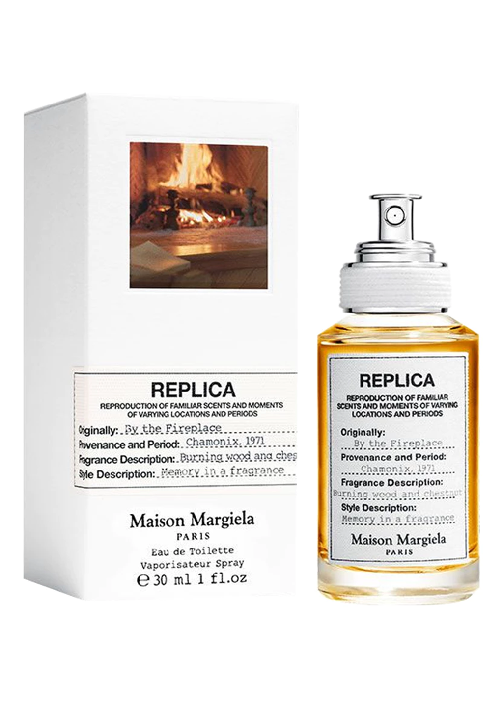 Туалетная вода унисекс Maison Margiela Replica By the Fireplace, 30 мл. Refillable